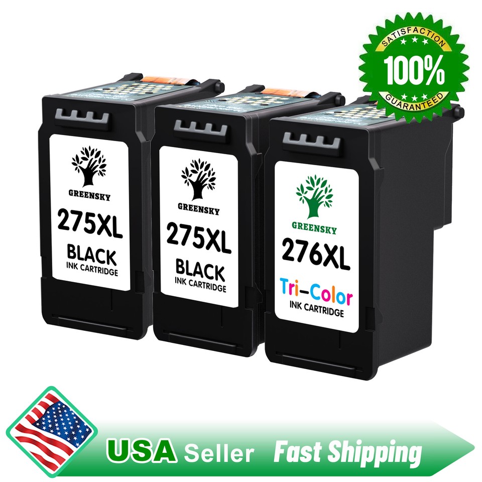 PG-275XL CL-276XL Ink replacement for Canon 275 Pixma TS3520 TR4700 ...
