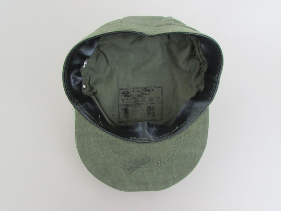 ORIGINAL 1973 SOUTH VIETNAMESE MADE RVN 8 POINT OD PATROL FIELD CAP ...