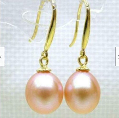AAA 7-8MM south sea white natural pearl earrings 14K GOLD | eBay