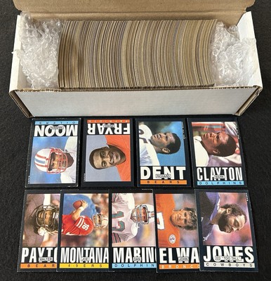 1985 Topps Football Complete Set #1-396 - Warren Moon Rookie Card RC | eBay