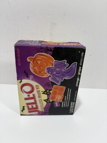 Jell-O Jello Jigglers Halloween Mold Kit Cat Bat Witch Ghost Pumpkin ...