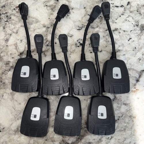 ECO Outdoor Wireless Wi-Fi, Remote Outlets - 2 Plugs rc-028w Bulk 7 ...