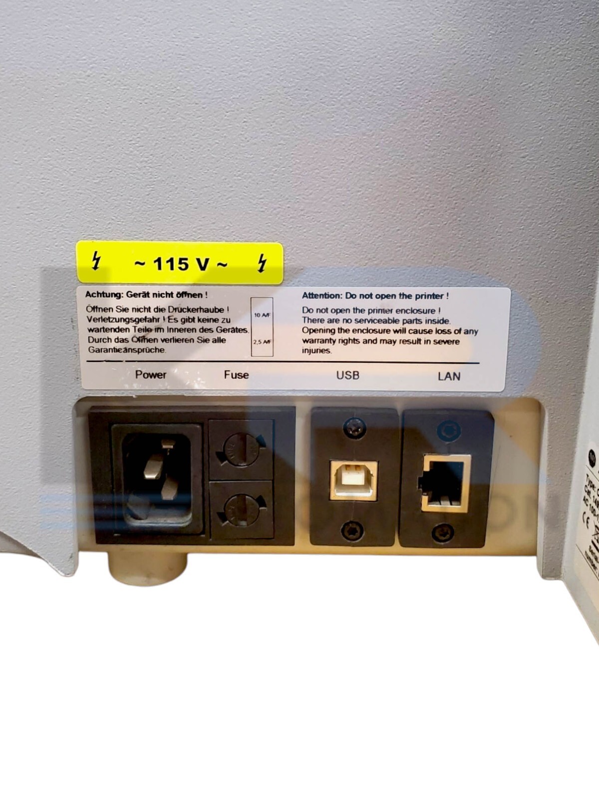 Allen Bradley 1492-PRINT110 /A Bulletin 1492 ClearMark Printer 100 ...