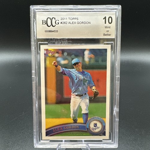 2011 Topps Baseball Card #262 Alex Gordon BCCG 10 MT or Better AT424 ...
