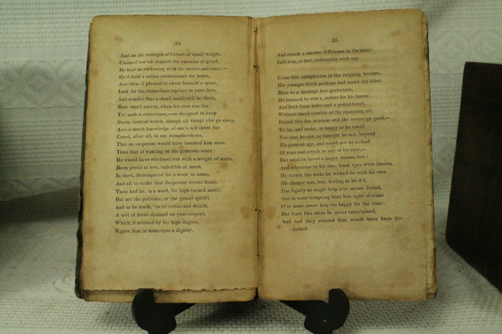 Antique 200 year old book THE STORY OF RIMINI a poem by Leigh Hunt 1816 ...