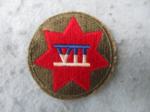 WWII US Army Patch 7th Corps Normandy European Theater WW2 | eBay