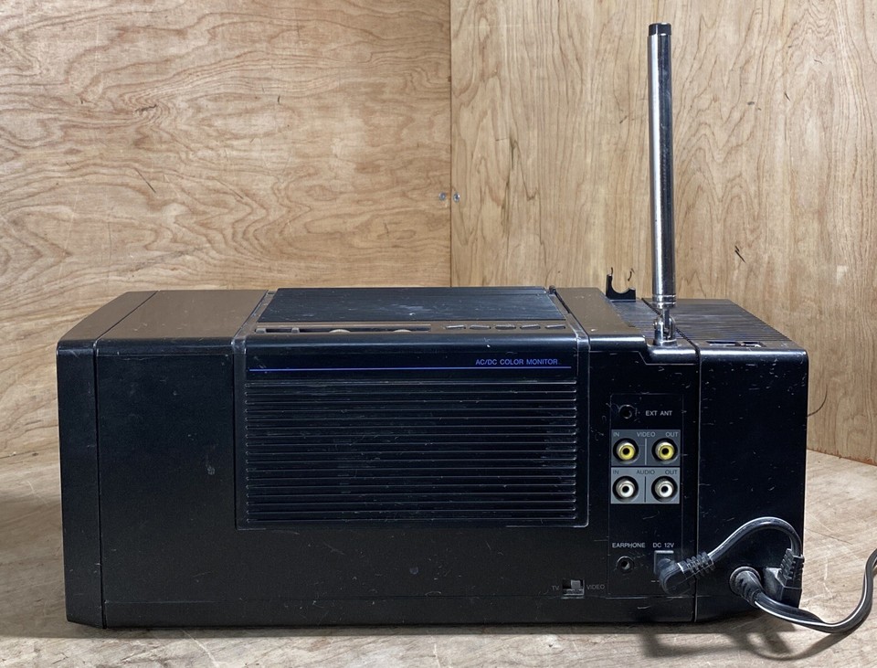 Vintage Sharp 5LS36 Mini Countertop CRT Portable 5" TV | eBay