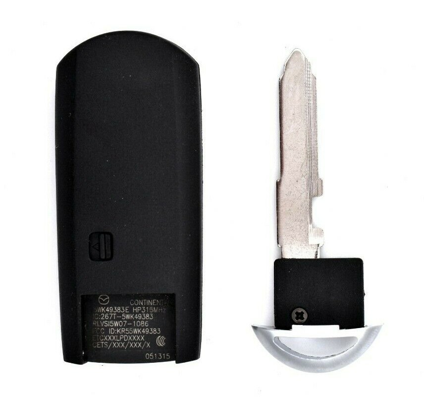 OEM Mazda6 Mazda 6 Keyless Remote Smart Key KR55WK49383 w/ chip ID 4D63 ...