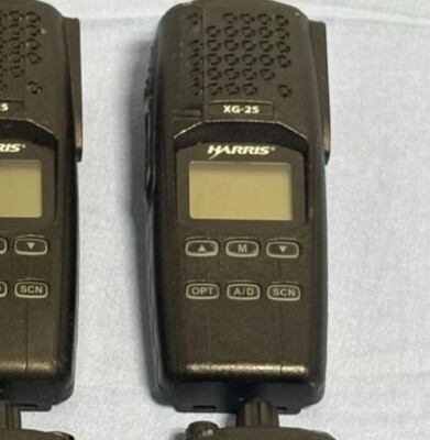 Harris XG-25 Portable Digital Radio DPXG-PB78B, DPXG-PB78B-e1 | eBay