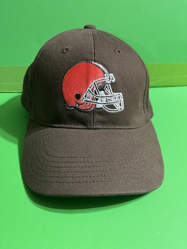 Cleveland Browns NFL Team Apparel Brown Cap Hat Classic Helmet Logo | eBay