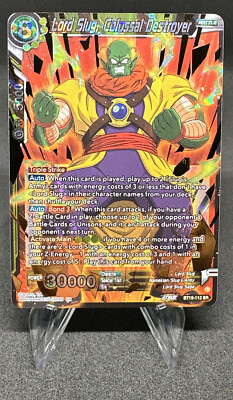 DBS! Lord Slug, Colossal Destroyer BT19-112 SR Foil - Fighters Ambition ...