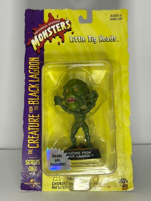 1998 Little Big Heads Creature From the Black Lagoon SIDESHOW #2608/ ...