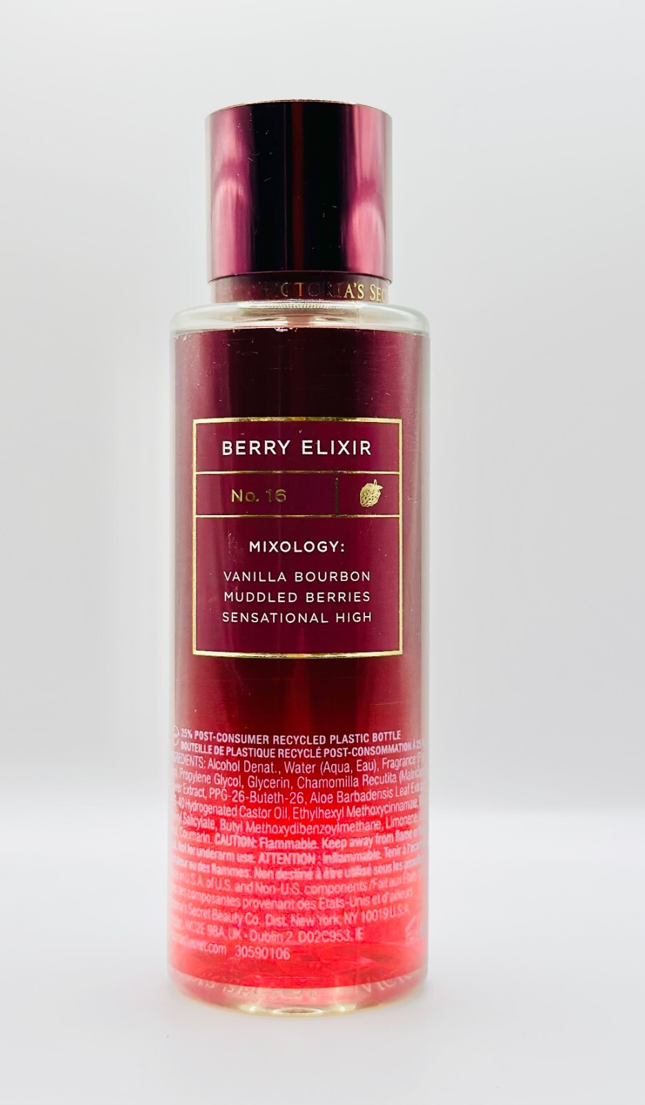 VICTORIA’S SECRET BERRY ELIXIR FRAGRANCE BODY MIST SPRAY SPLASH 8.4 oz ...