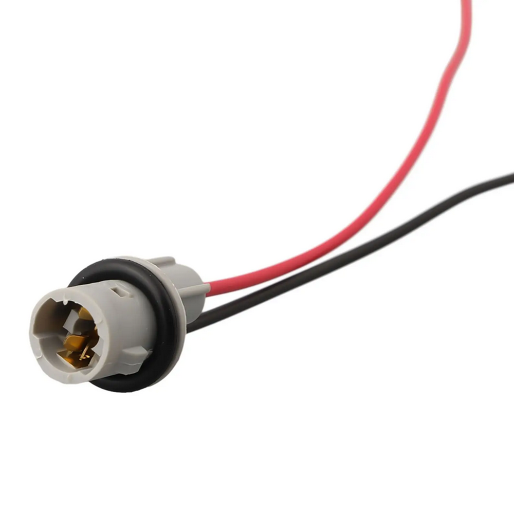 Pair Side Marker Lamp Light Socket Wire Harness & Bulbs For Mercedes ...