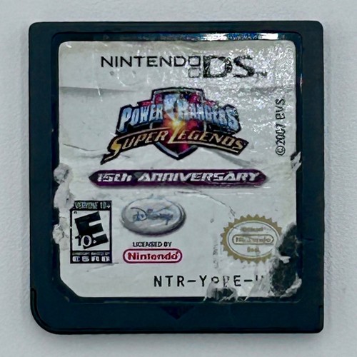 Power Rangers Super Legends - 15th Anniversary (Nintendo DS, 2007) | eBay