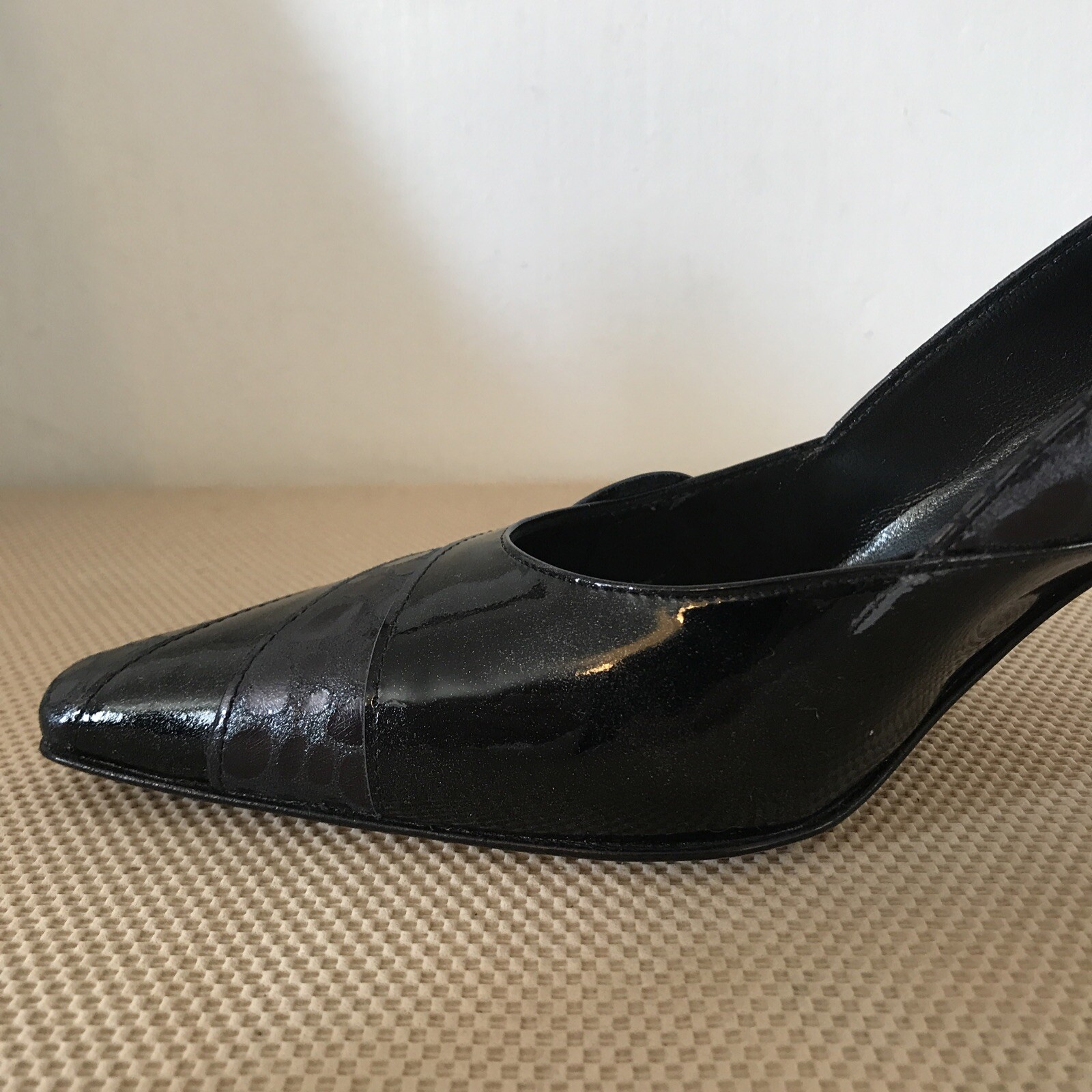 Sabrina Chic, Woman Shoes, Black Pattern, Leather, Size UK 4.5, EU 37.5 ...