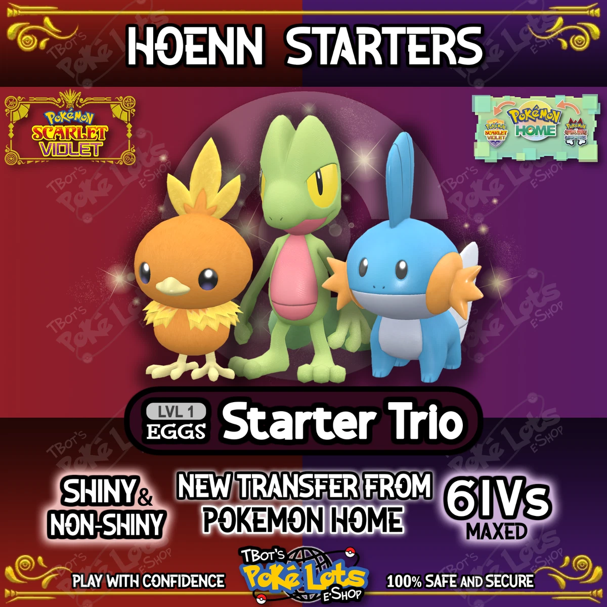 Mega Sfondo Di Hoenn Starter