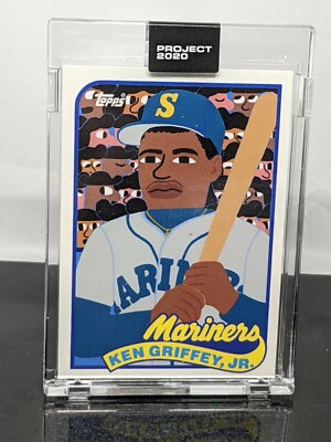 Project 2020 Ken Griffey Jr. 1989 Topps Traded By Keith Shore #88 (B ...