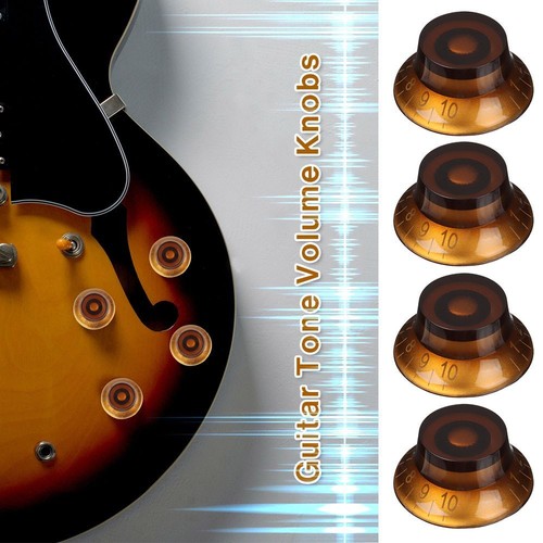 Tone Volume Knobs Electric Guitar Speed Control Hat Shape Knob For Les Paul LP | eBay