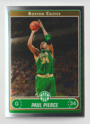 2006-07 Topps Chrome Basketball #17 Paul Pierce - Boston Celtics | eBay