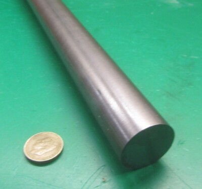 12L14 Steel Unpolished Rod, (1.375") - 1 3/8" Dia (-0.002") x 3 Foot ...