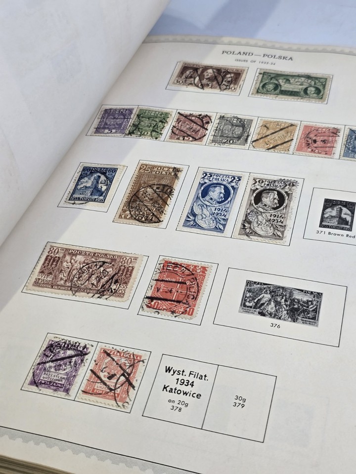 Poland Stamp Collection Specialty Album 1860-1962 100s Stamps | eBay