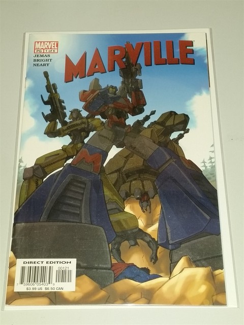 Marville 1 of 6 Vol1 #1 Marvel Comics November 2002 for sale online | eBay