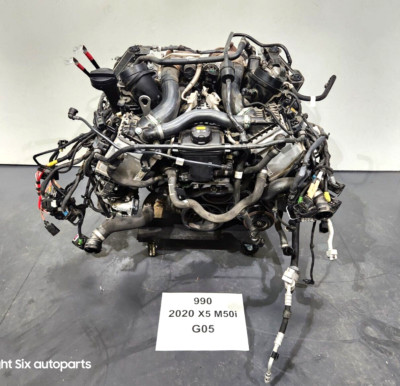 19-22 OEM BMW G05 G07 G06 X5 X6 Engine Motor Long Block N63 4.4L 523 HP ...