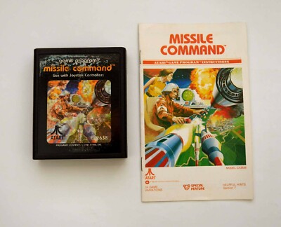 Atari game program - Missile Command CX2638 | eBay