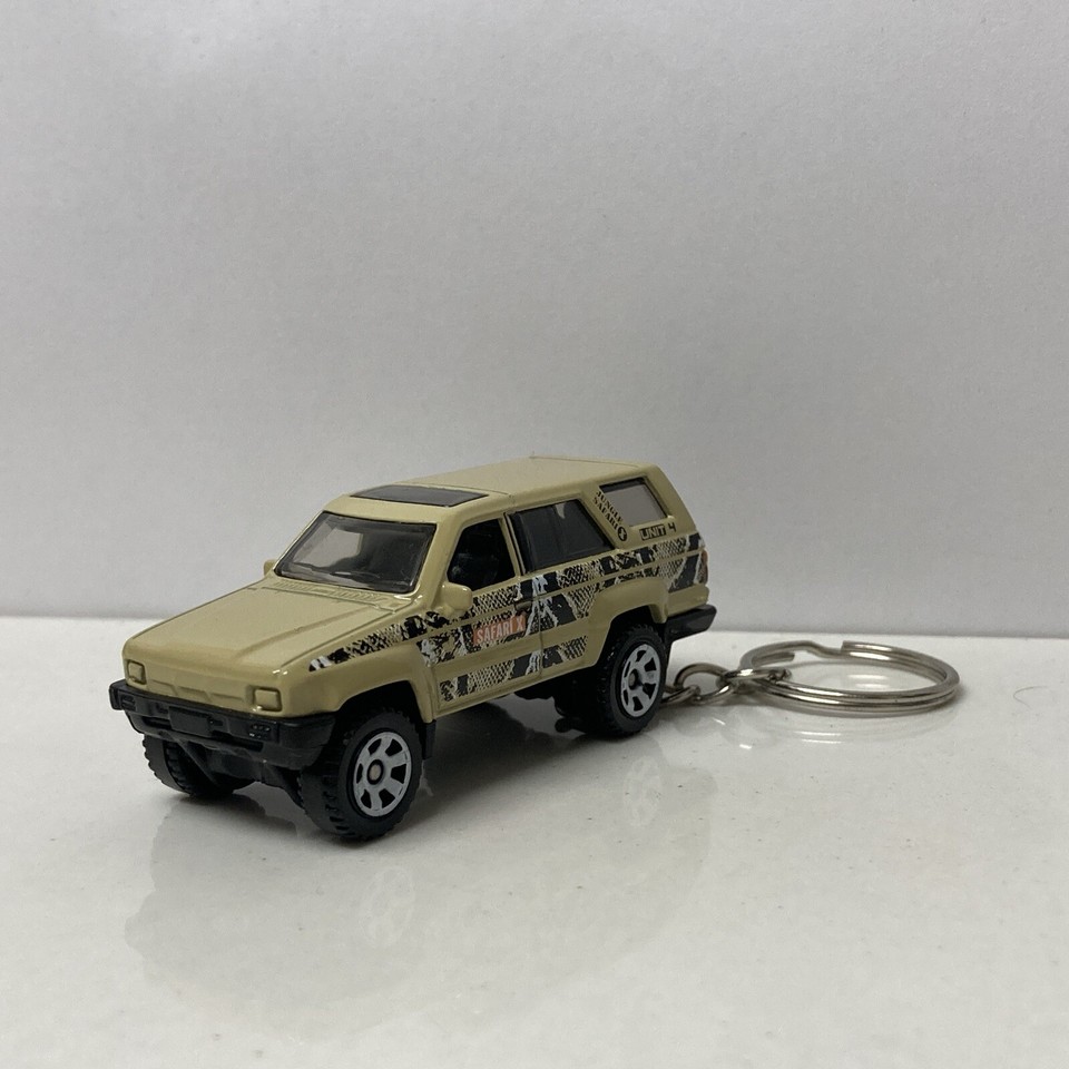RARE KEY CHAIN TAN TOYOTA 4RUNNER CUSTOM LIMITED EDITION 1984 1985 1986 ...