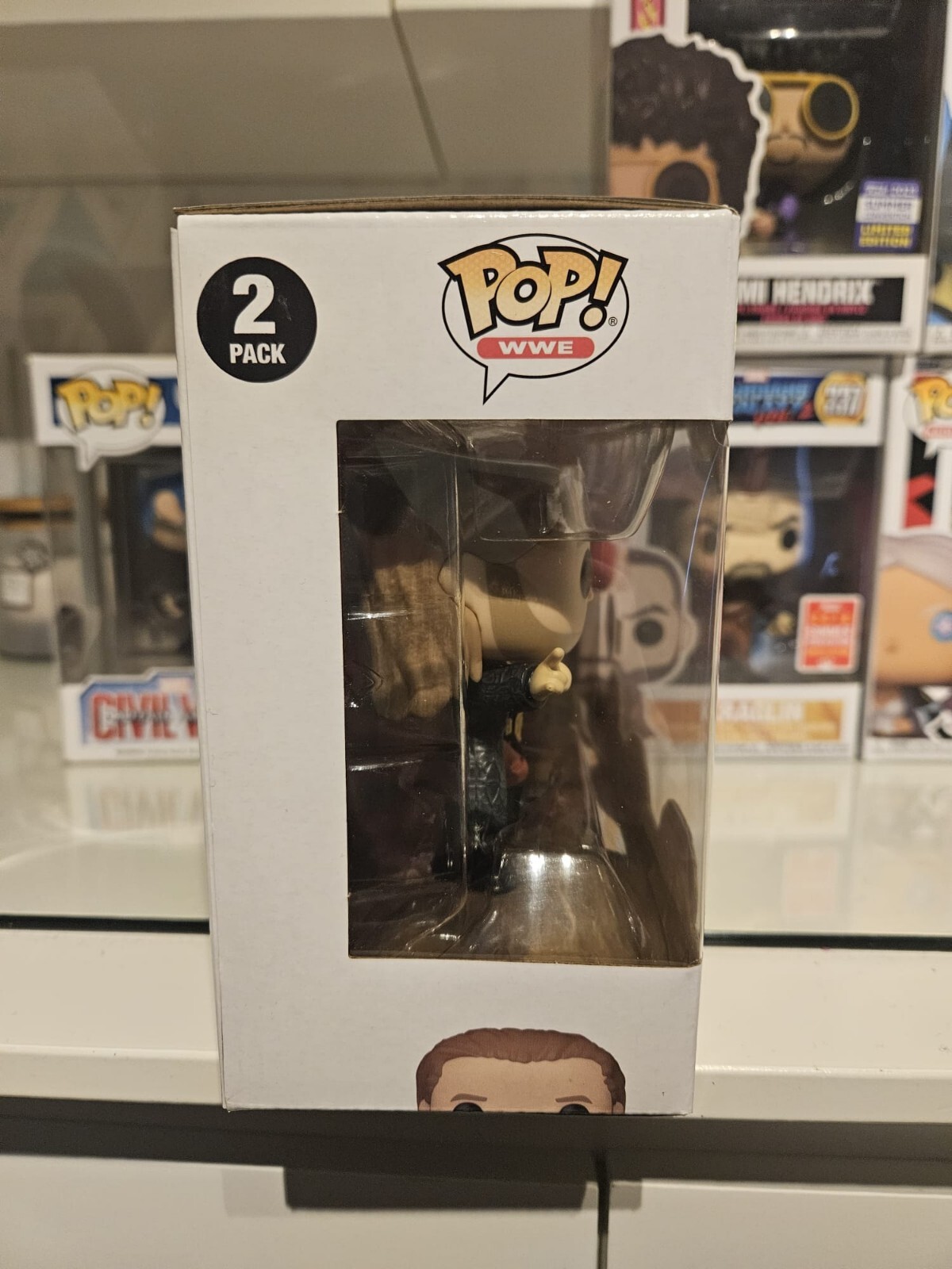 Funko Pop Vinyl WWE Edge and Kane 2 Pack Special Edition Rare AEW ...