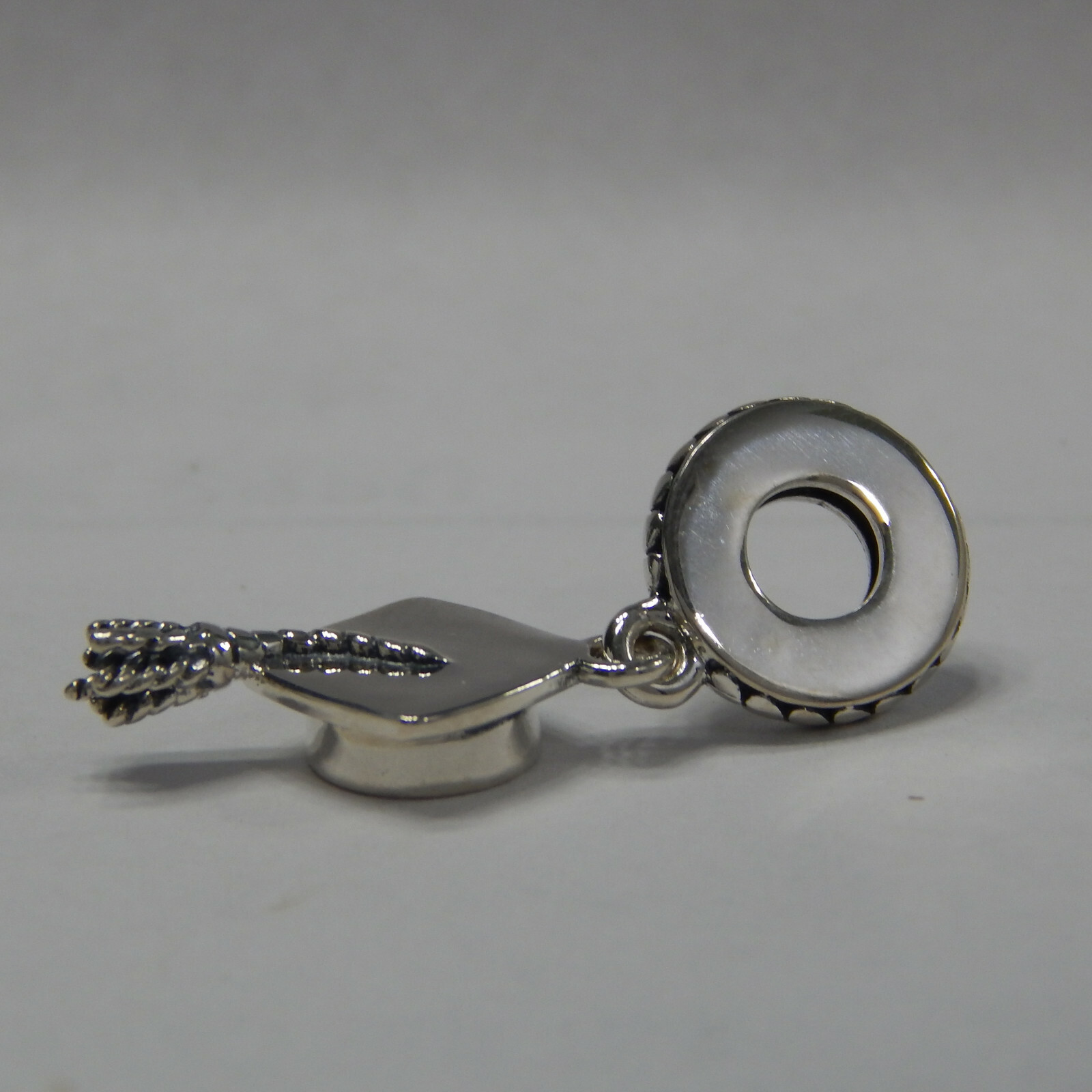 NEW AUTHENTIC PANDORA CHARM GRADUATION CAP HARD DANGLE 791892 W SUEDE ...