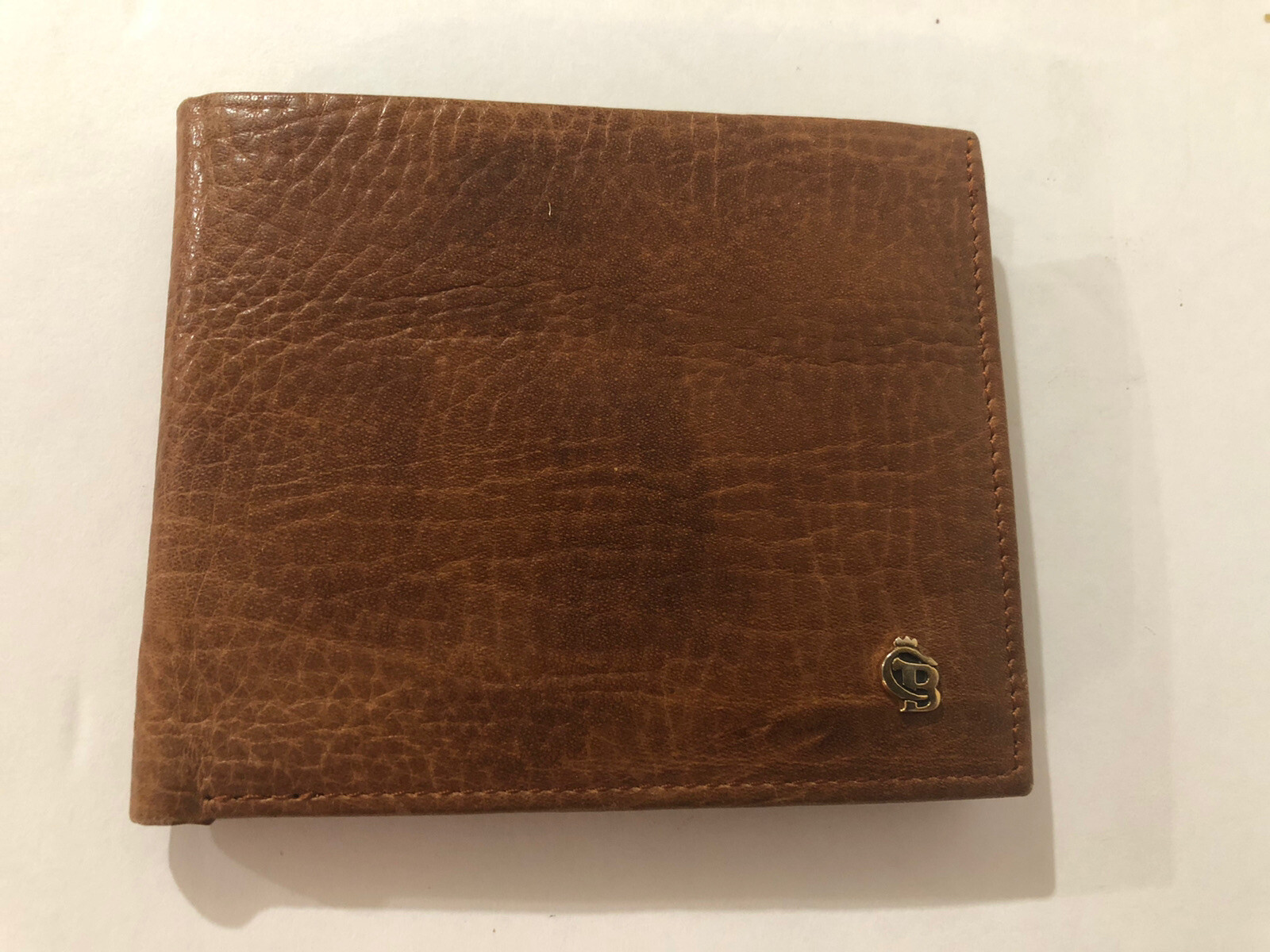 Vintage Echt-2-Prym Fold Brown Leather Wallet German… - Gem