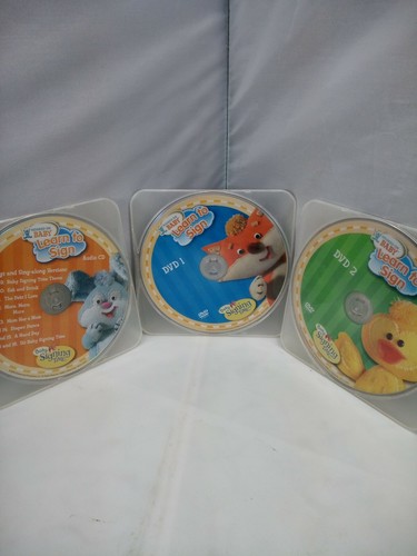 Hooked On Baby Learn To Sign Baby Signing Time Audio CD, and DVD 1 & 2 ...