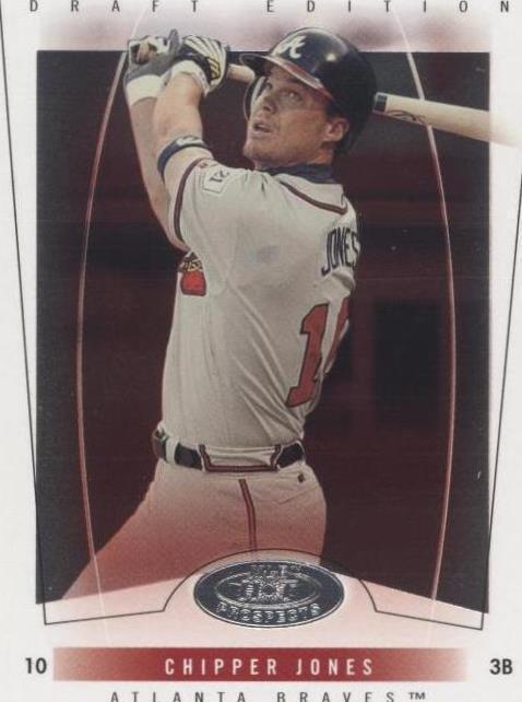 2004 Fleer Hot Prospects Draft Edition - Chipper Jones #31 for sale ...