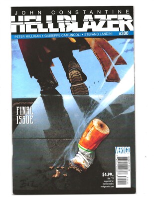 John Constantine HELLBLAZER #300 MILLIGAN BISLEY DC VERTIGO 2013 Final ...