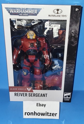 Mcfarlane Toys Warhammer 40k Blood Angels Reiver Sergeant Action Figure ...