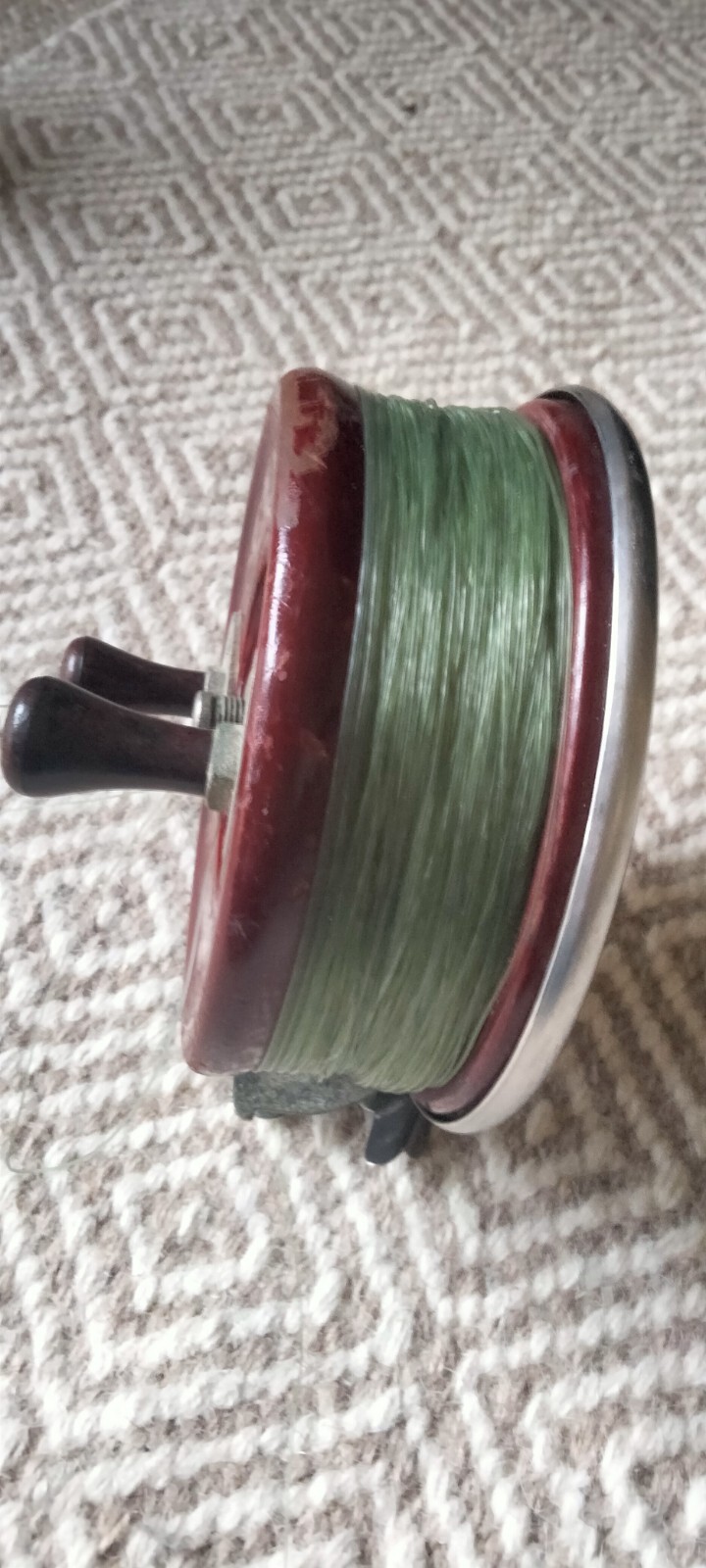 Vintage Alvey 500 Blackfish Reel Rosewood Bakelite Handles C1950s Aust ...