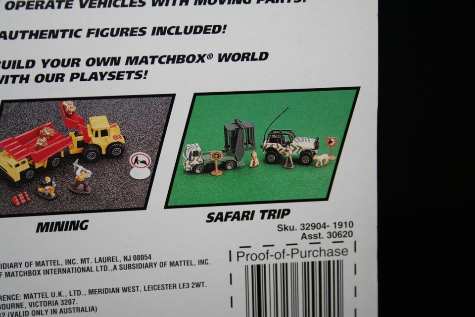 Matchbox 1997 Adventure Pack - Safari * 'Real Moving Parts' | eBay