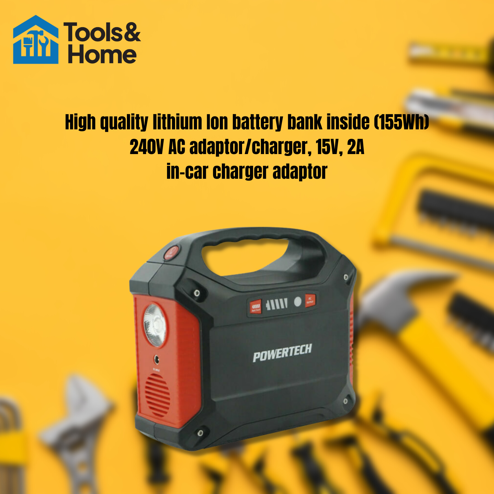 Powertech MB3748 42A Portable Power Center Inverter for sale online | eBay