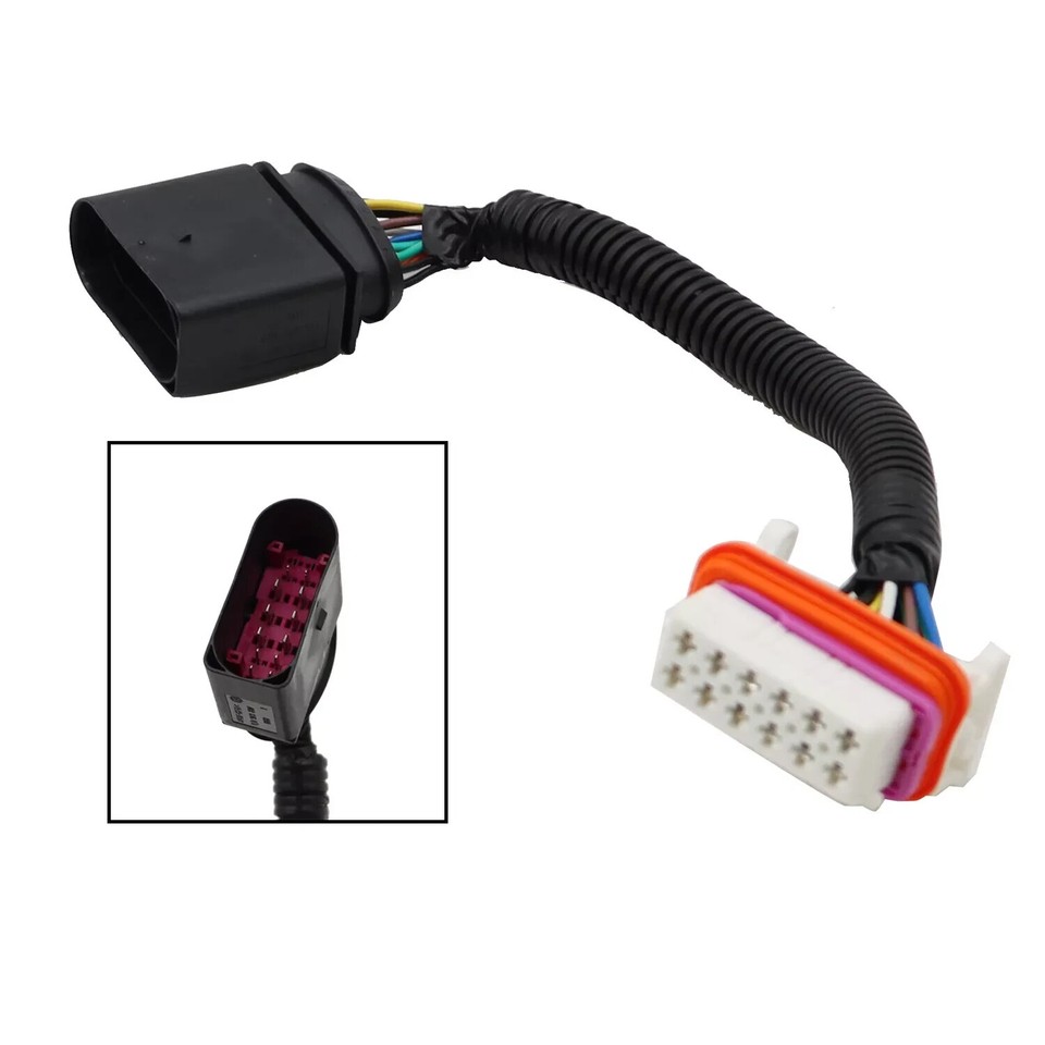 2PC Headlight Wiring Harness Adapters 7L6971071A For Volkswagen Touareg ...