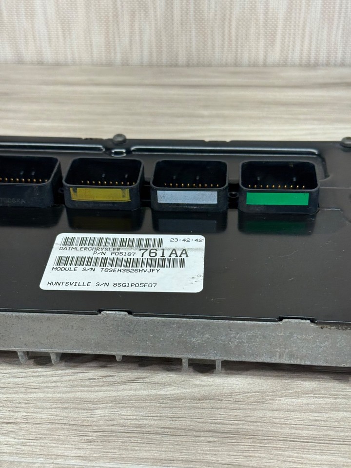 2007 Chrysler PT Cruiser 4 Cyl 2.4L ECM ECU PCU Engine Computer Module ...