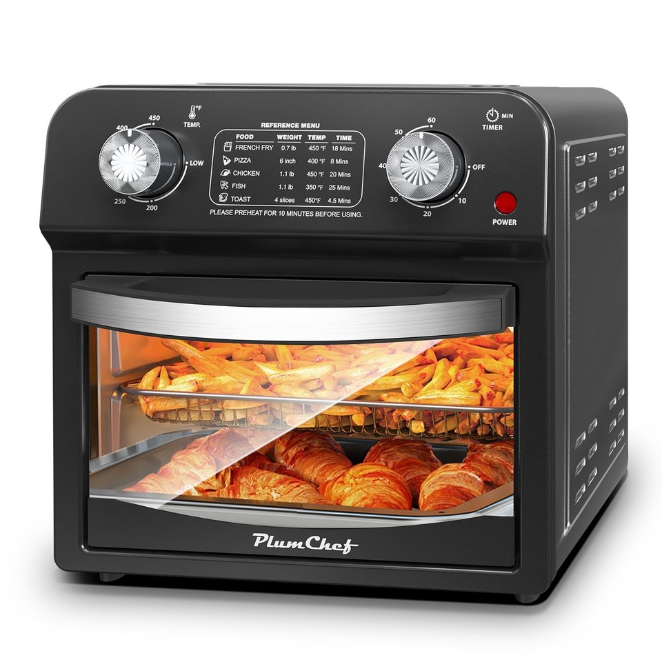 Plum Chef Air Fryer, 13QT Multifunctional Convection Toaster Oven Air ...