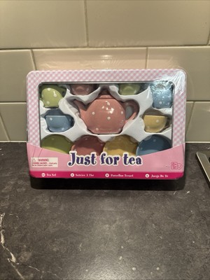 Just For Tea 13 Piece Porcelain Children’s Tea Set Woolworths New In ...