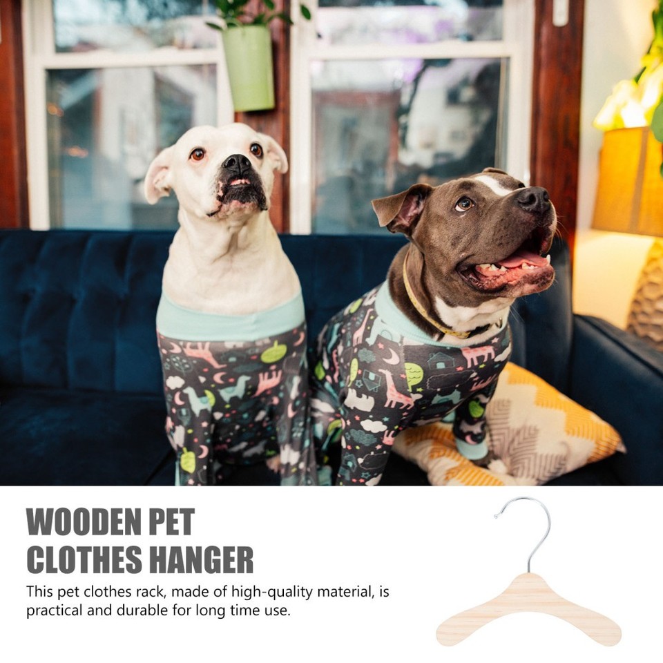 10 Pcs Pet Garment Rack Small Hangers for Dog Clothes Dogs Clothing ...