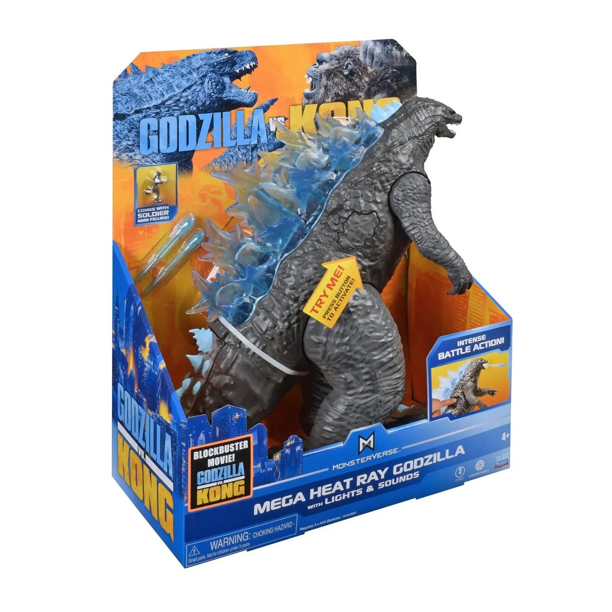 Godzilla Toy Swimming