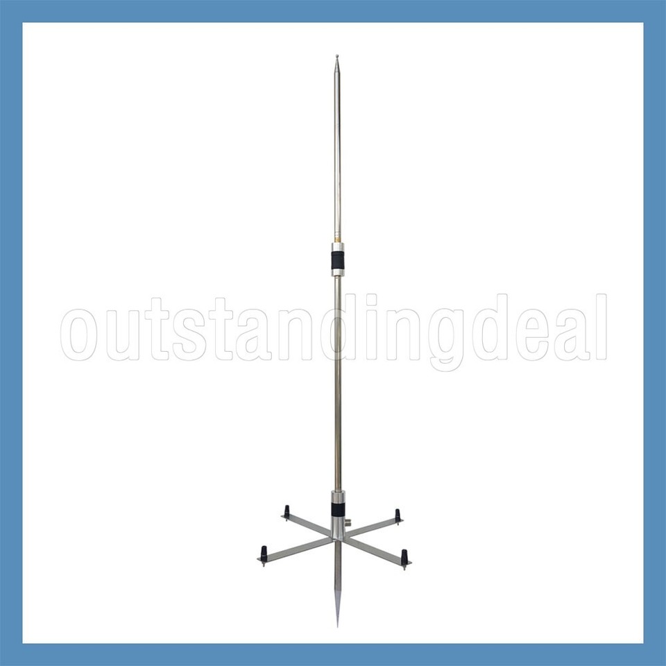 GPTWO-PRO 7-54MHz Shortwave Antenna GP Antenna Outdoor Amateur Radio HF ...