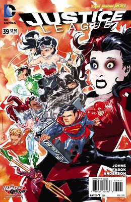 JUSTICE LEAGUE #39 HARLEY QUINN VAR ED | eBay