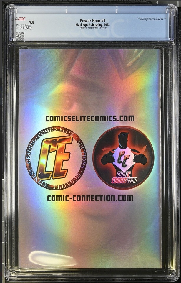 HOLOFOIL Naughty/FNaughty CGC9.8 Shikarii Wonder Woman Amazon Power ...