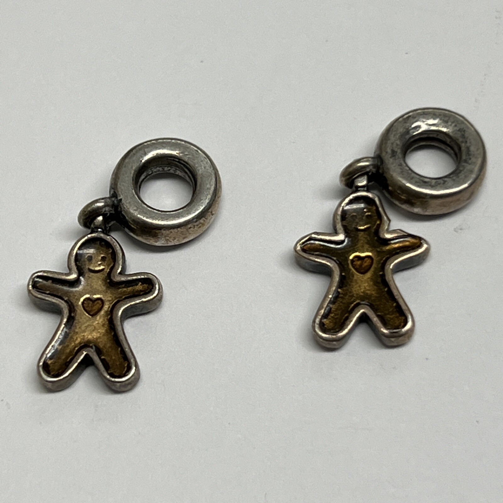 Pandora Gingerbread Man Sterling Silver Dangle Charm | eBay